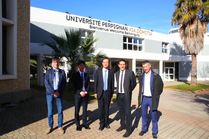 Dean of GSES, Prof. Ishihara visited Perpignan University | Graduate ...